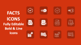 Facts Icons for Google Slides and PowerPoint