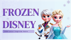 Free Frozen Disney Template for Google Slides and PowerPoint - PPT Slides