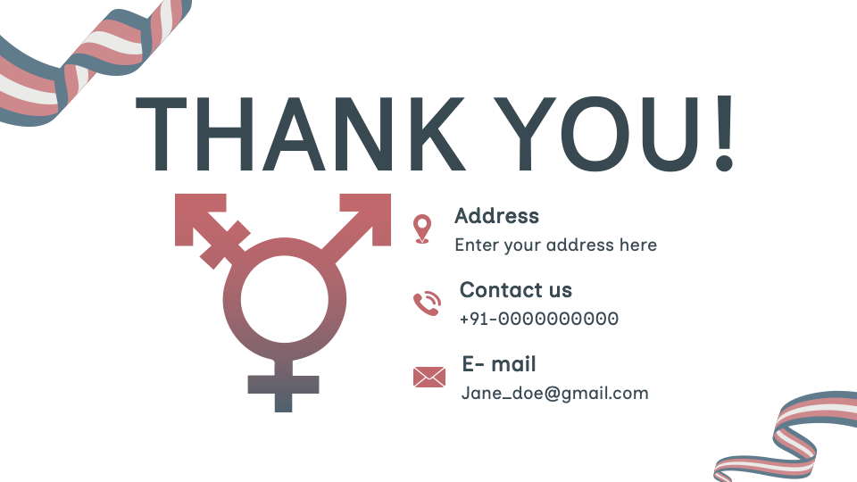 Free Transgender Presentation Theme for Google Slides and PowerPoint