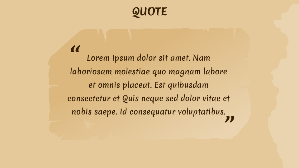 Vintage Paper Presentation Theme for PowerPoint and Google Slides - PPT ...