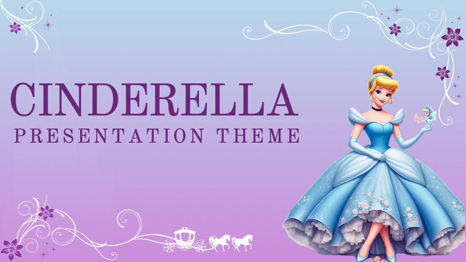 Free Cinderella Presentation Template for Google Slides and PowerPoint ...
