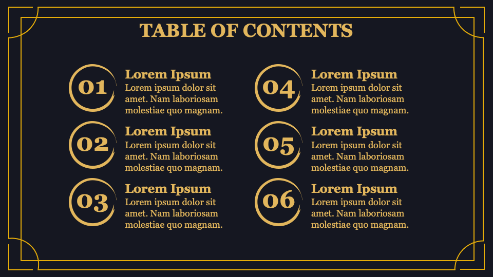 Black Background Presentation Theme for PowerPoint and Google Slides ...