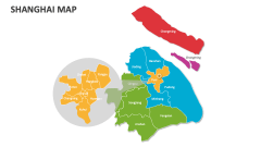 Shanghai Map for Google Slides and PowerPoint - PPT Slides
