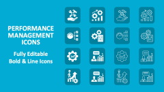 Performance Management Icons for PowerPoint and Google Slides - PPT Slides
