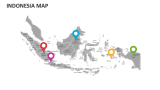 Indonesia Map for Google Slides and PowerPoint - PPT Slides