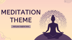 Free Meditation Presentation Theme for Google Slides and PowerPoint