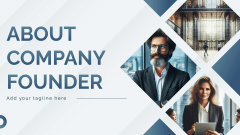 About Company Founder Template for Google Slides and PowerPoint - PPT ...