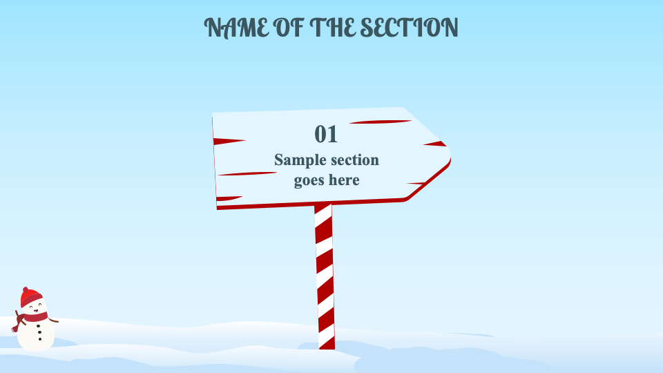 Snowman Presentation Theme for PowerPoint and Google Slides - PPT Slides