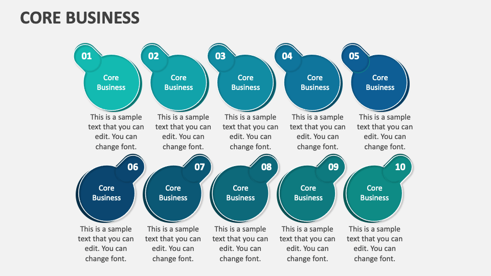 Core Business PowerPoint and Google Slides Template - PPT Slides