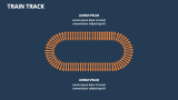 Train Track Template for PowerPoint and Google Slides - PPT Slides