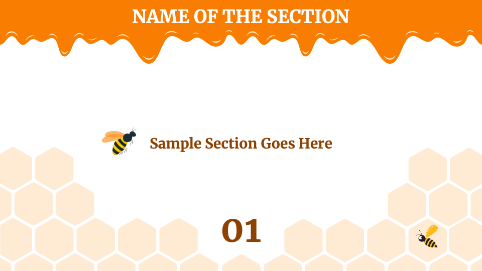 Honey Presentation Theme for PowerPoint and Google Slides - PPT Slides