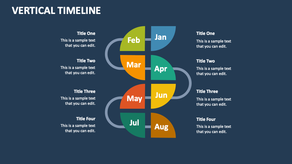 Vertical Timeline Template for PowerPoint and Google Slides - PPT Slides