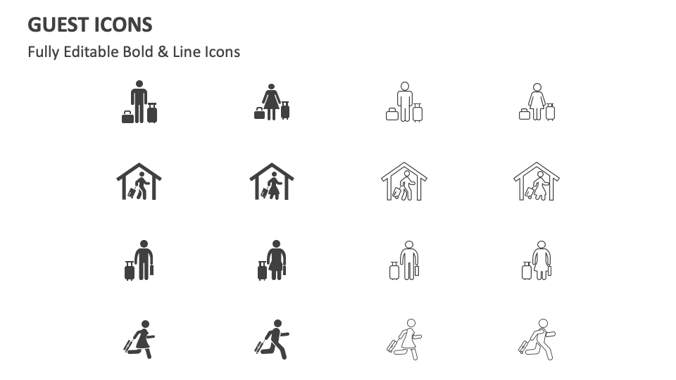Guest Icons for Google Slides and PowerPoint