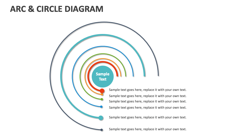 Arc and Circle Diagram for PowerPoint and Google Slides - PPT Slides