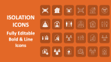 Isolation Icons for Google Slides and PowerPoint