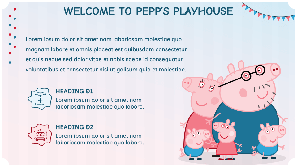 Free Peppa Pig Template for Google Slides and PowerPoint - PPT Slides