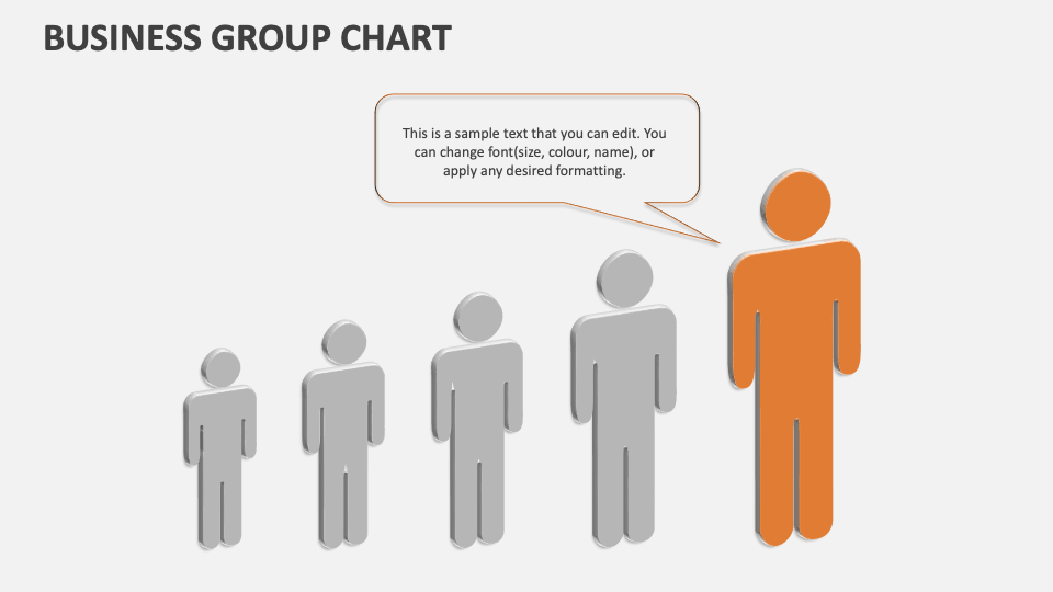Business Group Chart Template for PowerPoint and Google Slides - PPT Slides