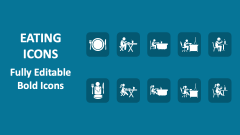 Eating Icons for Google Slides and PowerPoint