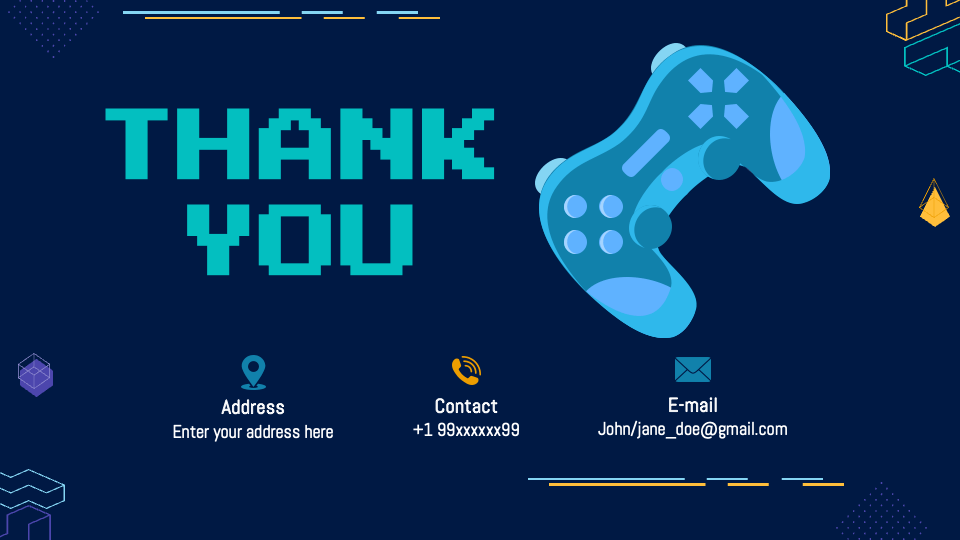 Free Video Game Theme for Google Slides and PowerPoint