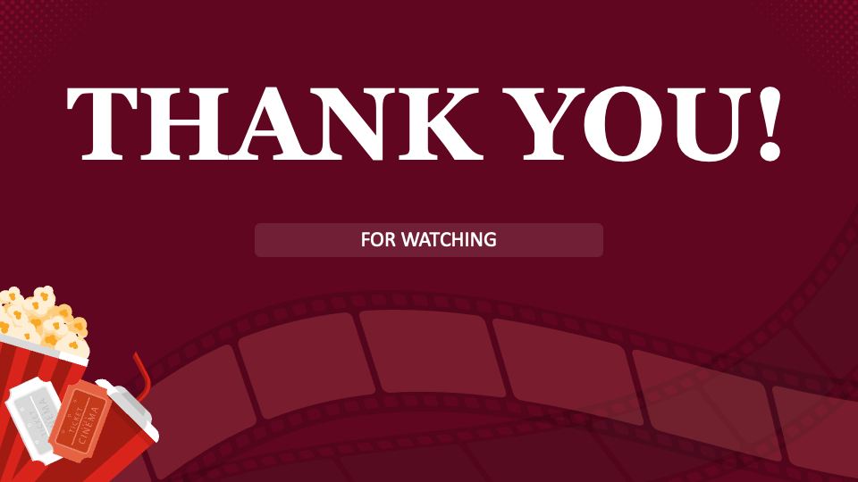 Free Movie Background Theme for Google Slides and PowerPoint