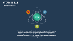 Vitamin B12 PowerPoint and Google Slides Template - PPT Slides