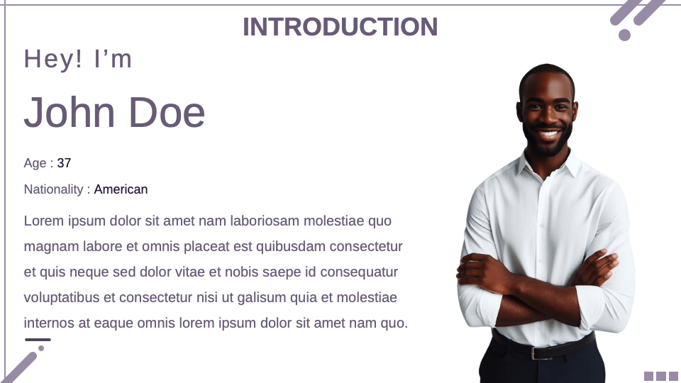 Software Tester Profile Template for Google Slides and PowerPoint - PPT ...