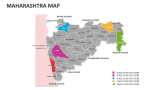 Maharashtra Map for Google Slides and PowerPoint - PPT Slides