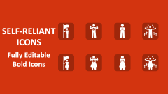 Self-Reliant Icons for Google Slides and PowerPoint