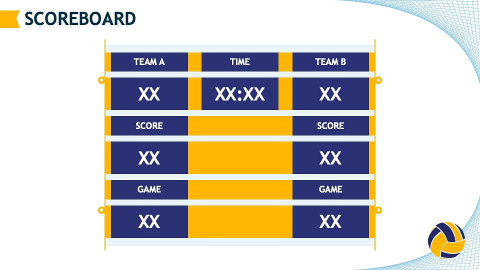 Free Volleyball Presentation Theme for Google Slides and PowerPoint