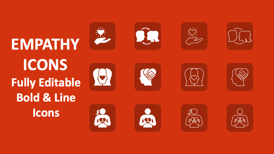 Empathy Icons for Google Slides and PowerPoint