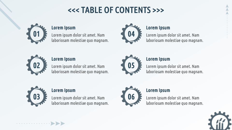 Industrial Presentation Theme for PowerPoint and Google Slides - PPT Slides