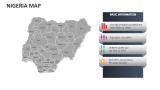 Nigeria Map for Google Slides and PowerPoint - PPT Slides