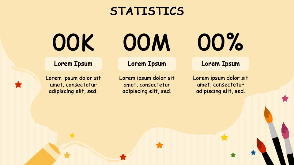 Free Kids Arts Creativity Template for Google Slides and PowerPoint