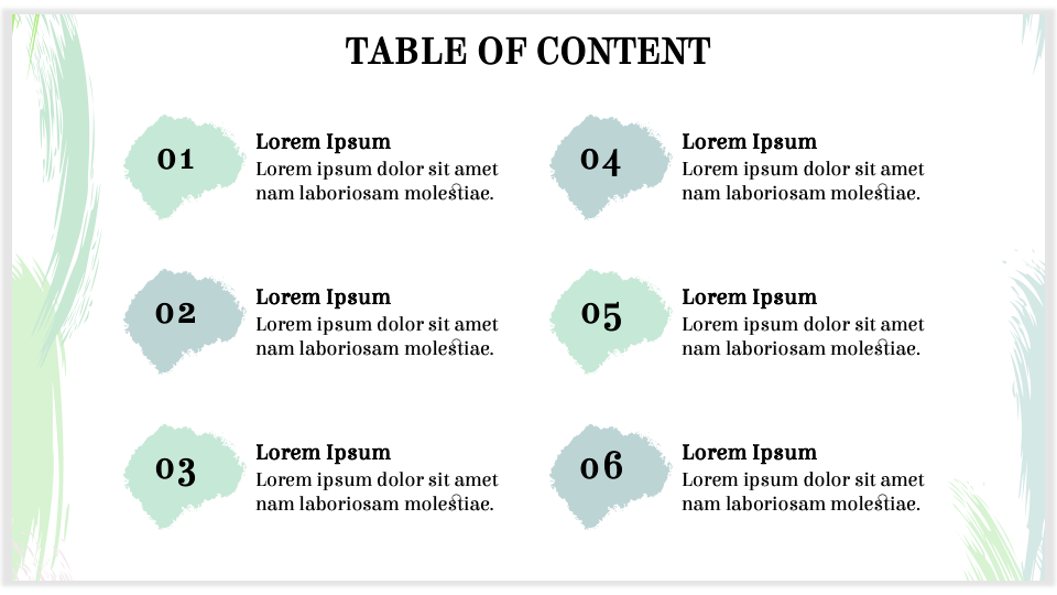 Free Brush Pattern Background Presentation for Google Slides and PowerPoint