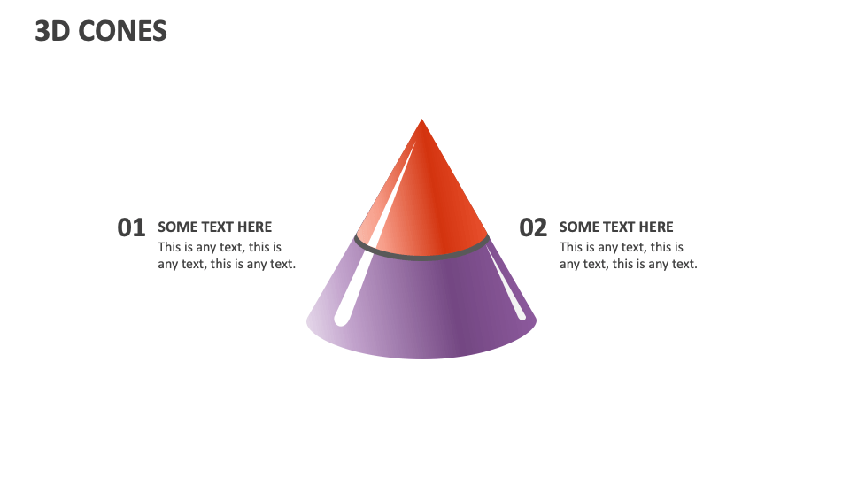 3D Cones Template for PowerPoint and Google Slides - PPT Slides