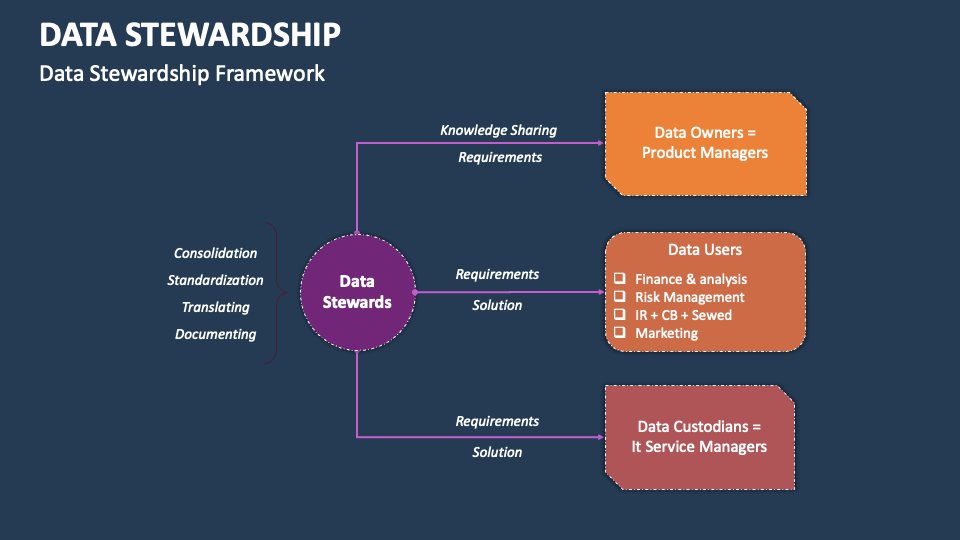 Data Stewardship Template for PowerPoint and Google Slides - PPT Slides