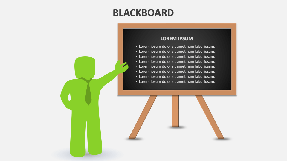 Blackboard Template for PowerPoint and Google Slides - PPT Slides
