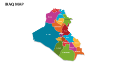 Iraq Map for Google Slides and PowerPoint - PPT Slides
