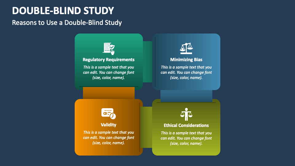 Double-Blind Study PowerPoint and Google Slides Template - PPT Slides