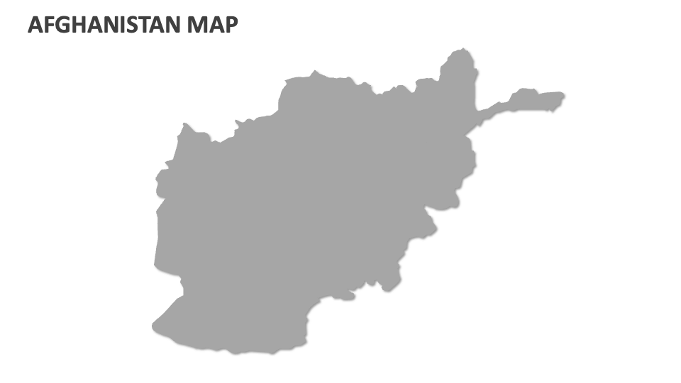 Afghanistan Map for Google Slides and PowerPoint - PPT Slides