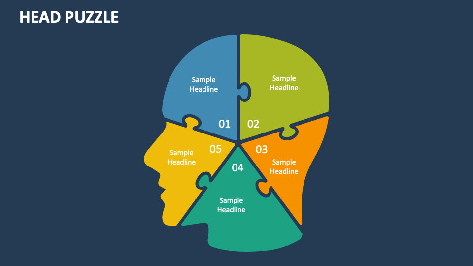 Head Puzzle PowerPoint and Google Slides Template - PPT Slides