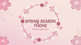 Free Spring Season Presentation Theme for Google Slides and PowerPoint