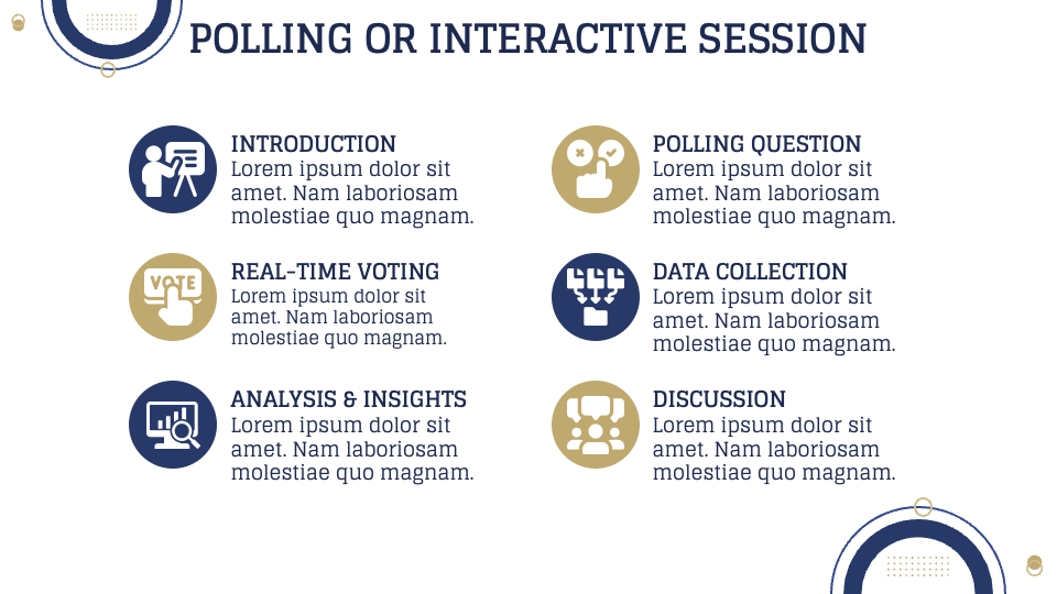 Free Conference Presentation Theme for Google Slides and PowerPoint