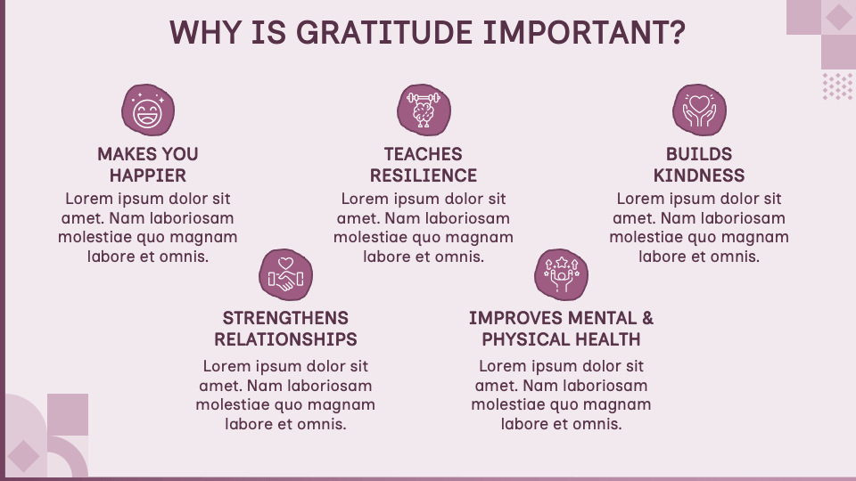 Free - Gratitude Lesson Presentation for Elementary Template for Google ...