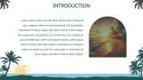 Free Beach Sunset Theme for Google Slides and PowerPoint
