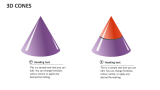 3D Cones Template for PowerPoint and Google Slides - PPT Slides