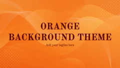 Orange Presentation Theme for PowerPoint and Google Slides - PPT Slides