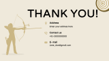 Free Archery Presentation Theme for Google Slides and PowerPoint