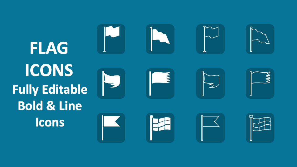 Flag Icons for PowerPoint and Google Slides - PPT Slides