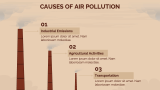 Free Air Pollution Theme for Google Slides and PowerPoint